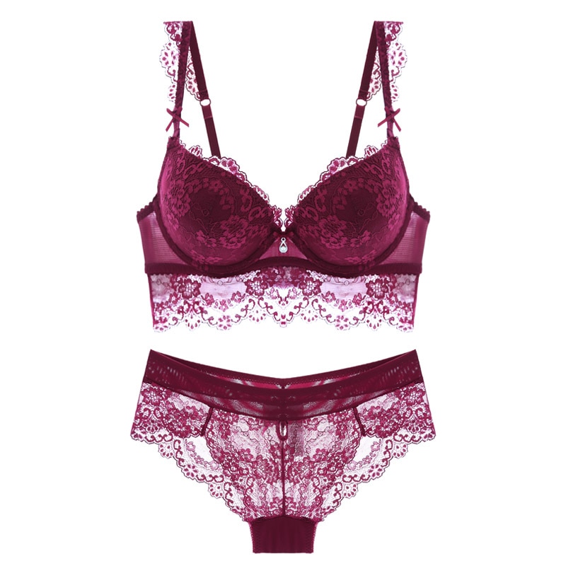 Women’s Lace Push Up Lingerie Set